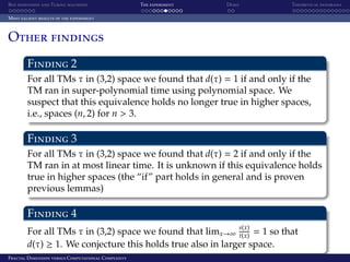 Fractal dimension versus Computational Complexity | PPT