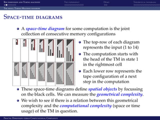 Fractal dimension versus Computational Complexity | PPT