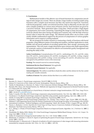 Image compression using fractal functions | PDF | 3-D Graphics | Computer Software and Applications