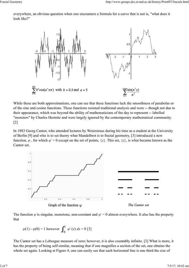 Fractal geometry | PDF