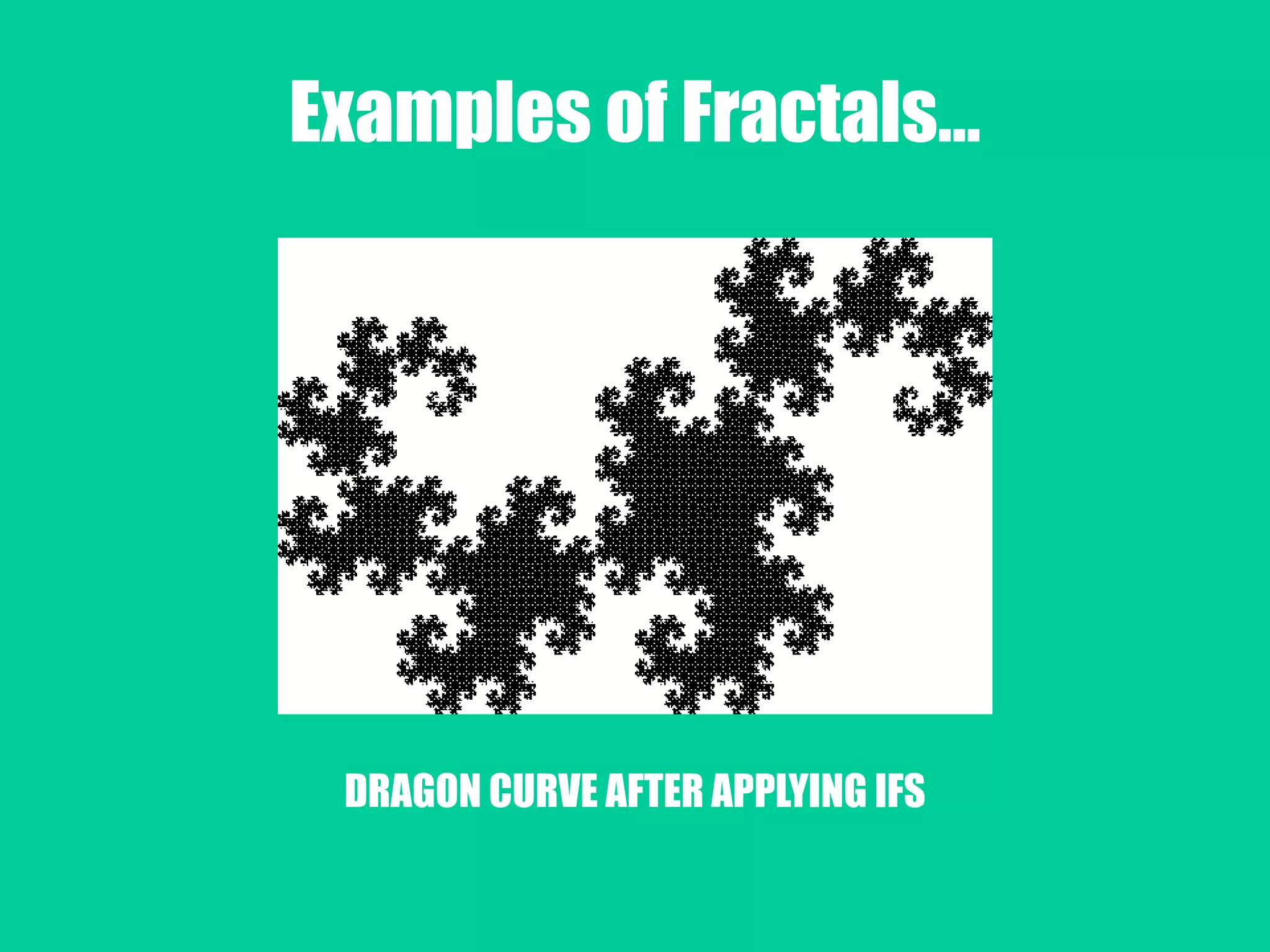 Fractal introduction and applications modified version | PPTX