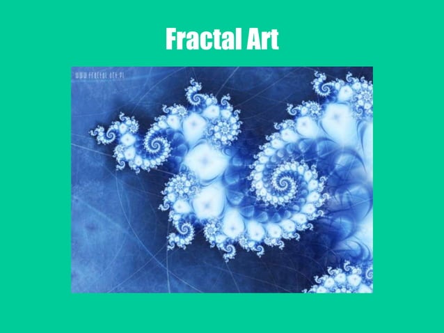 Fractal introduction and applications modified version | PPTX