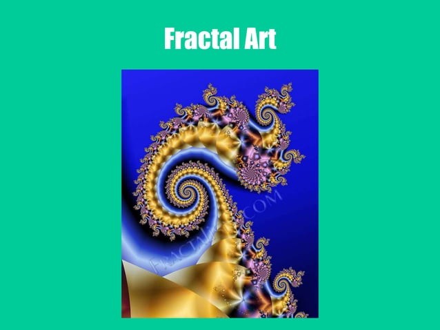 Fractal introduction and applications modified version | PPTX