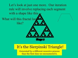 Fractal introduction and applications modified version | PPTX