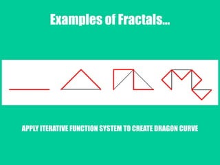 Fractal introduction and applications modified version | PPTX