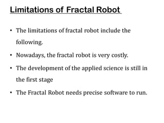 Fractal robot | PPT