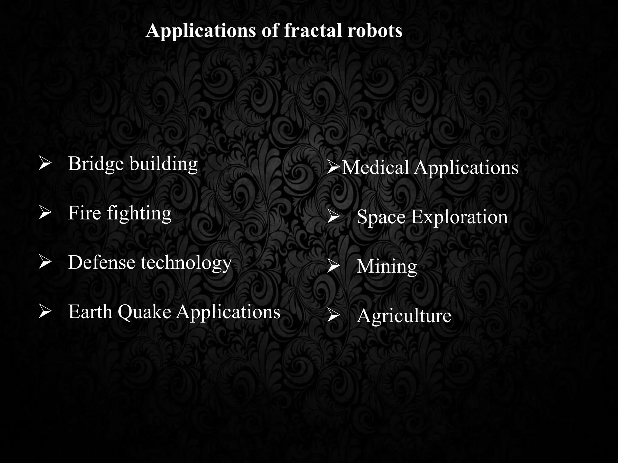 Fractal robotics | PPTX