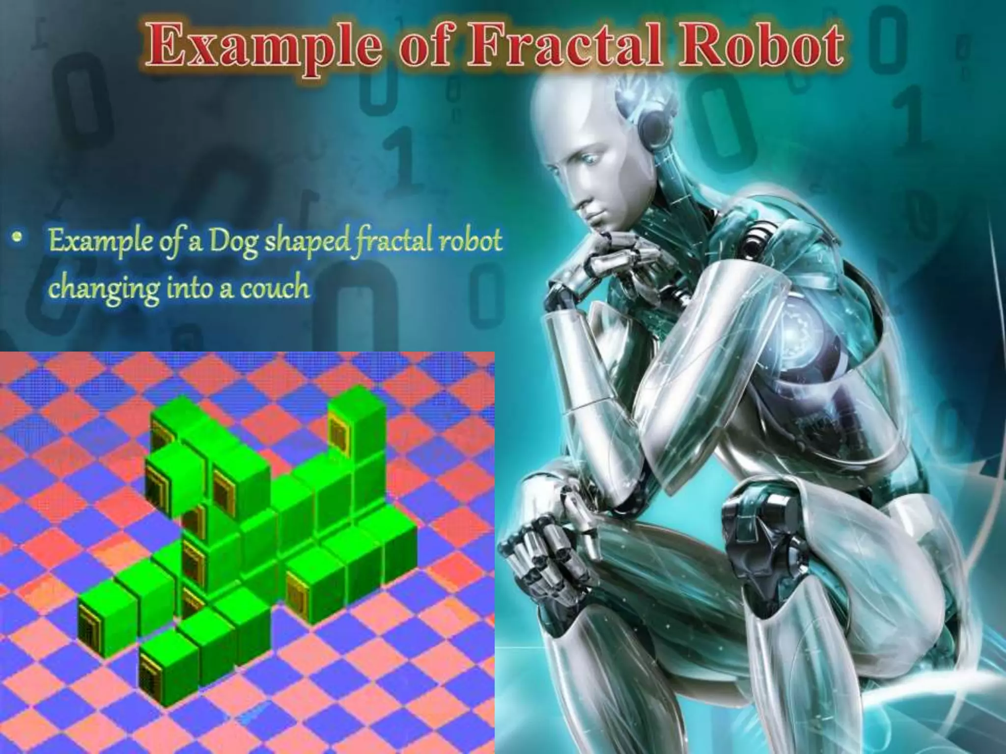 Fractal Robots(difference between nano robots and fractal robots) | PPTX | Robotics | Technology ...