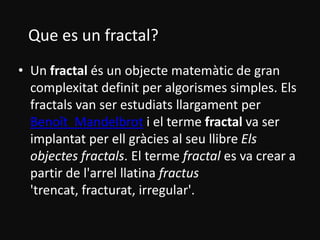 Fractals | PPTX