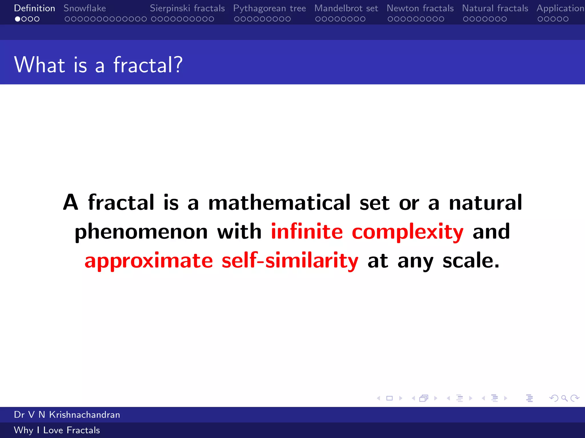First Introduction To Fractals Pdf Physics Science
