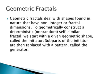 Fractals | PPTX