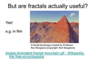 Fractal Geometry A new branch of mathematics | PPT