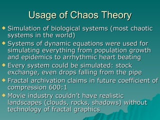 Fractals And Chaos Theory | PPT