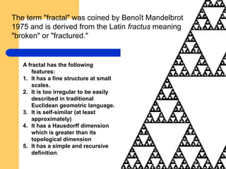 Fractals 1 | PPTX