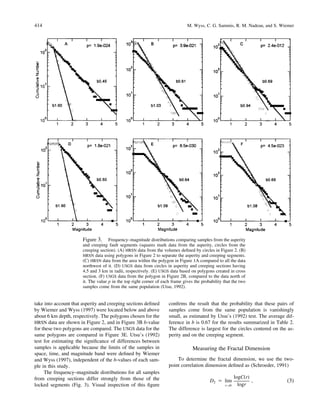 San Andreas Fault: Fractal of Seismicity | PDF