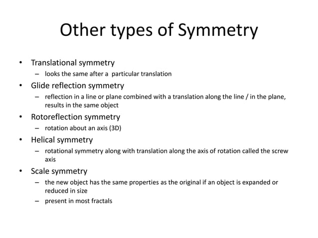 Fractals and symmetry group 3 | PDF | Physics | Science