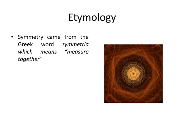 Fractals and symmetry group 3 | PDF