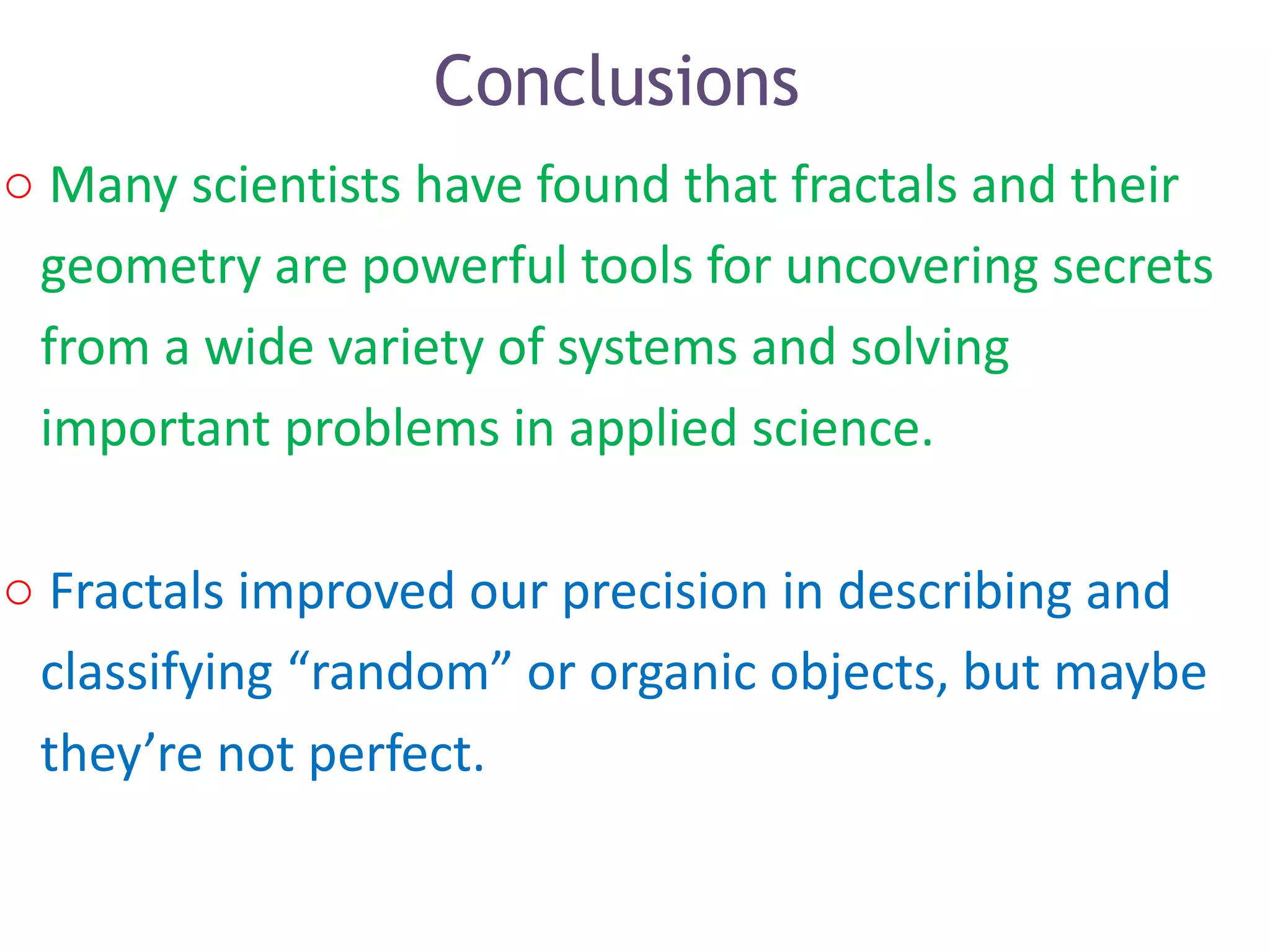 Fractals in physics | PPT
