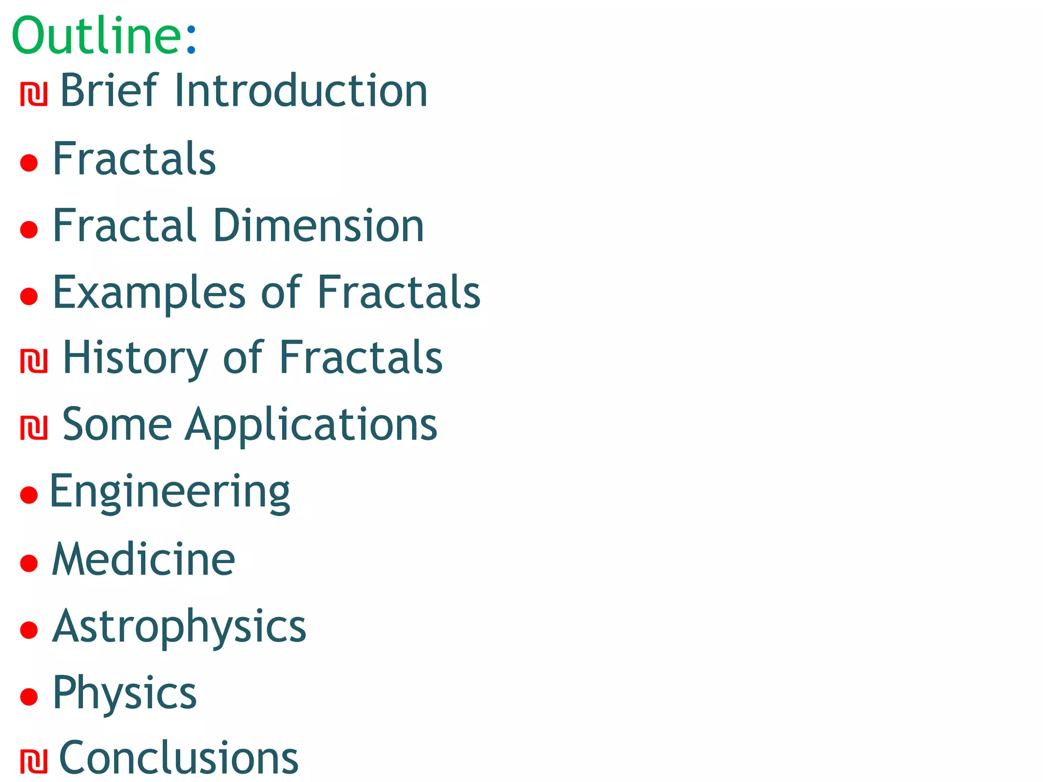 Fractals in physics | PPT