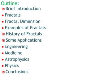 Fractals in physics | PPT