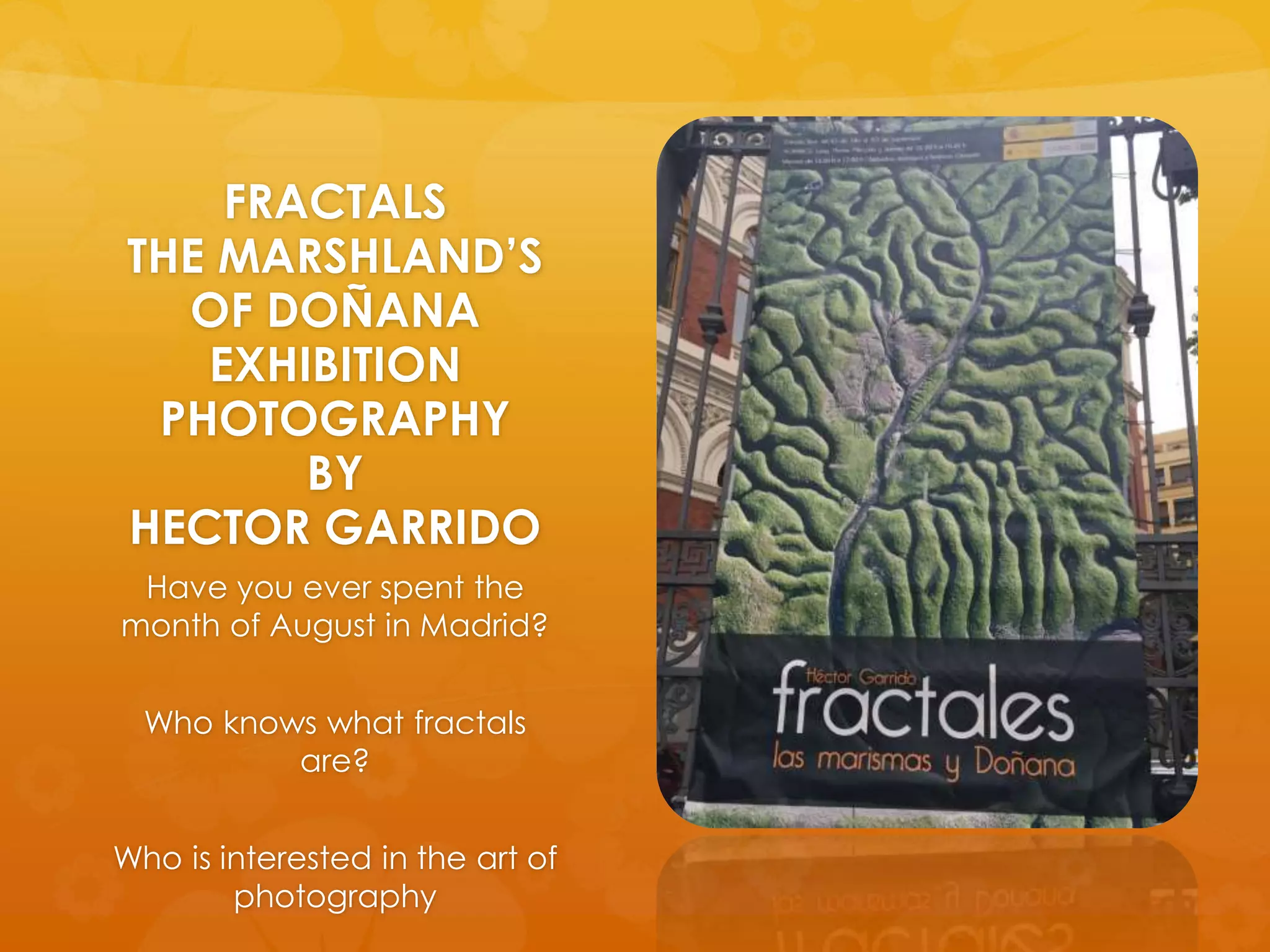 Hector Garrido Fractals Presentacion for 1º, 2º, 3º ESO English ...