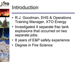 Frac tank explosion_steps | PPT