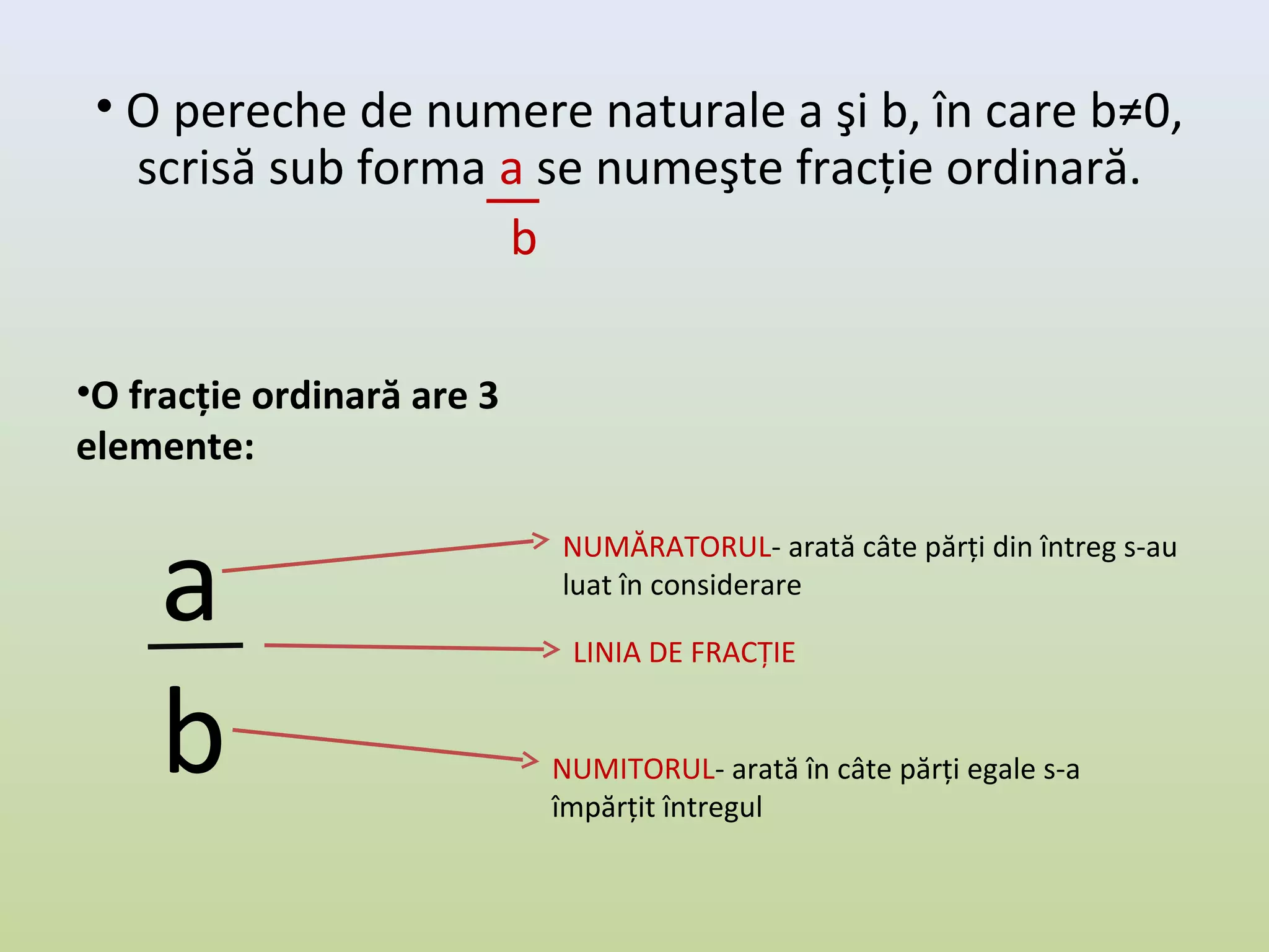 Fractii prezentare | PPT