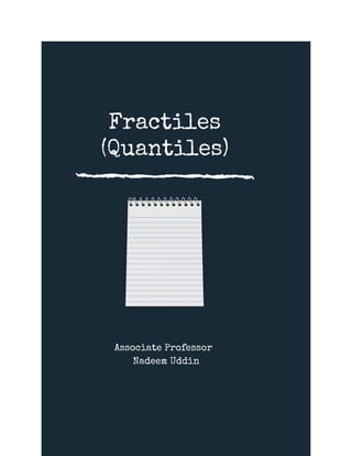 Fractiles (quantiles) | PDF