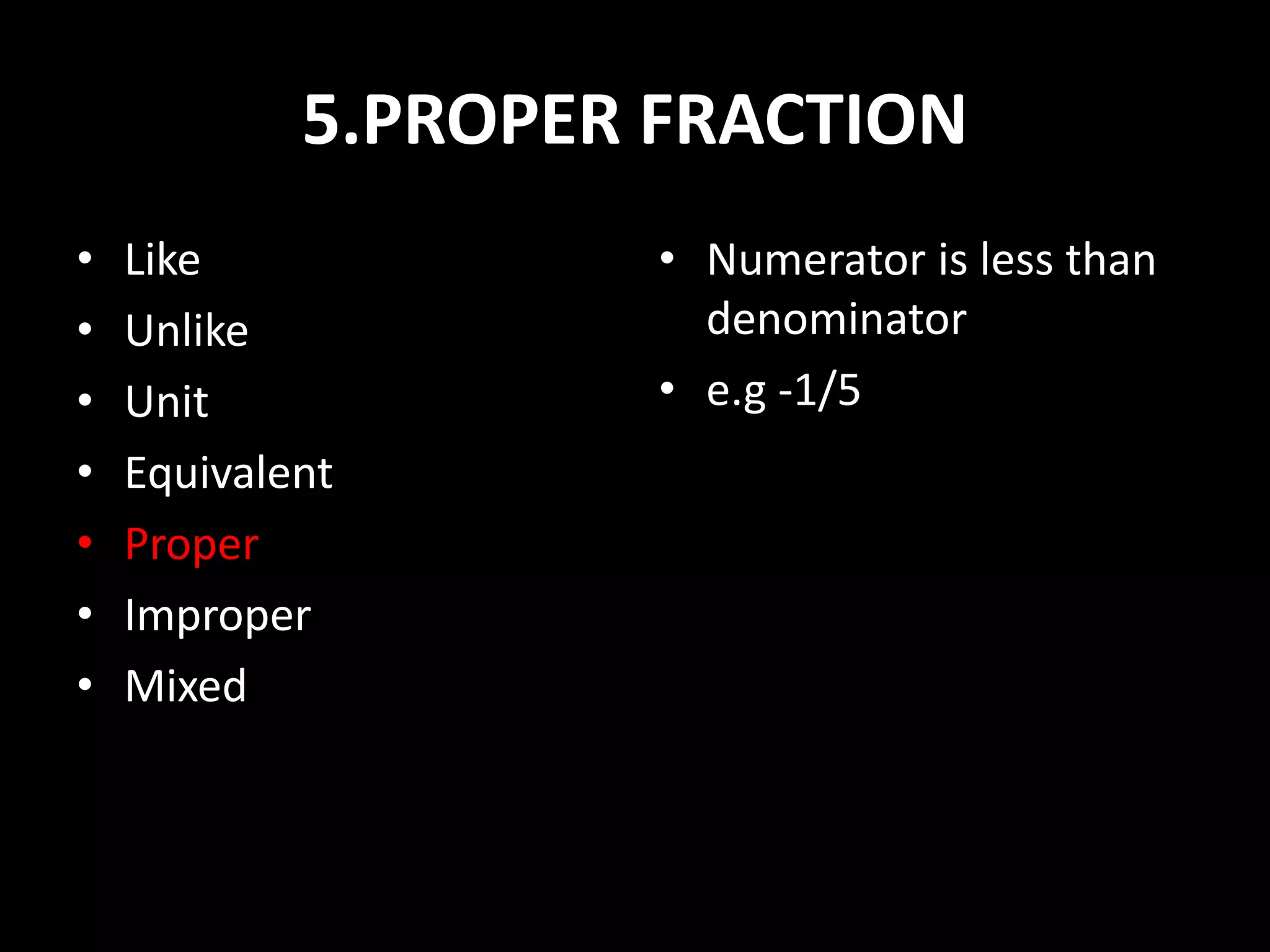 UNDERSTANDING FRACTION MATH | PPTX