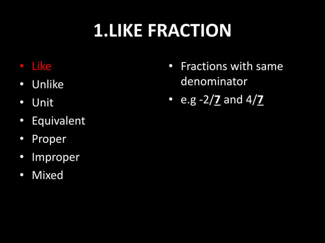 UNDERSTANDING FRACTION MATH | PPT