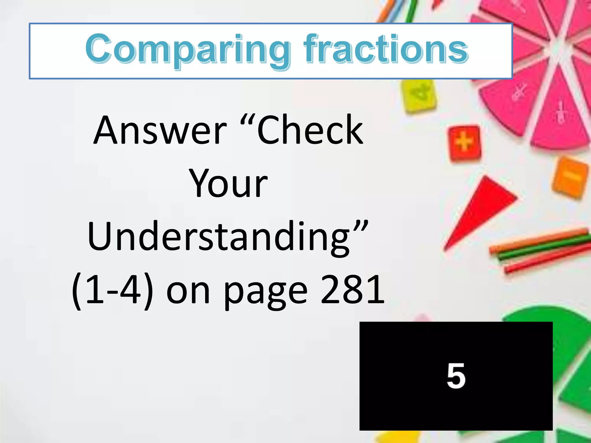 Fraction | PPT | Free Download