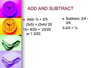 Fraction | PPT