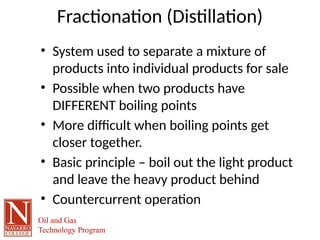 Fraction course, chemical engineering for beginners | PPT