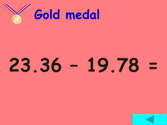 Fraction decimals-olympic jeopardy 2 | PPT
