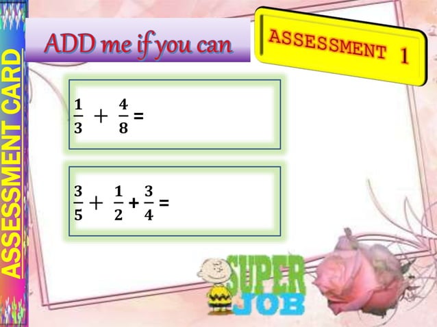 addition of dissimilar fraction | PPTX