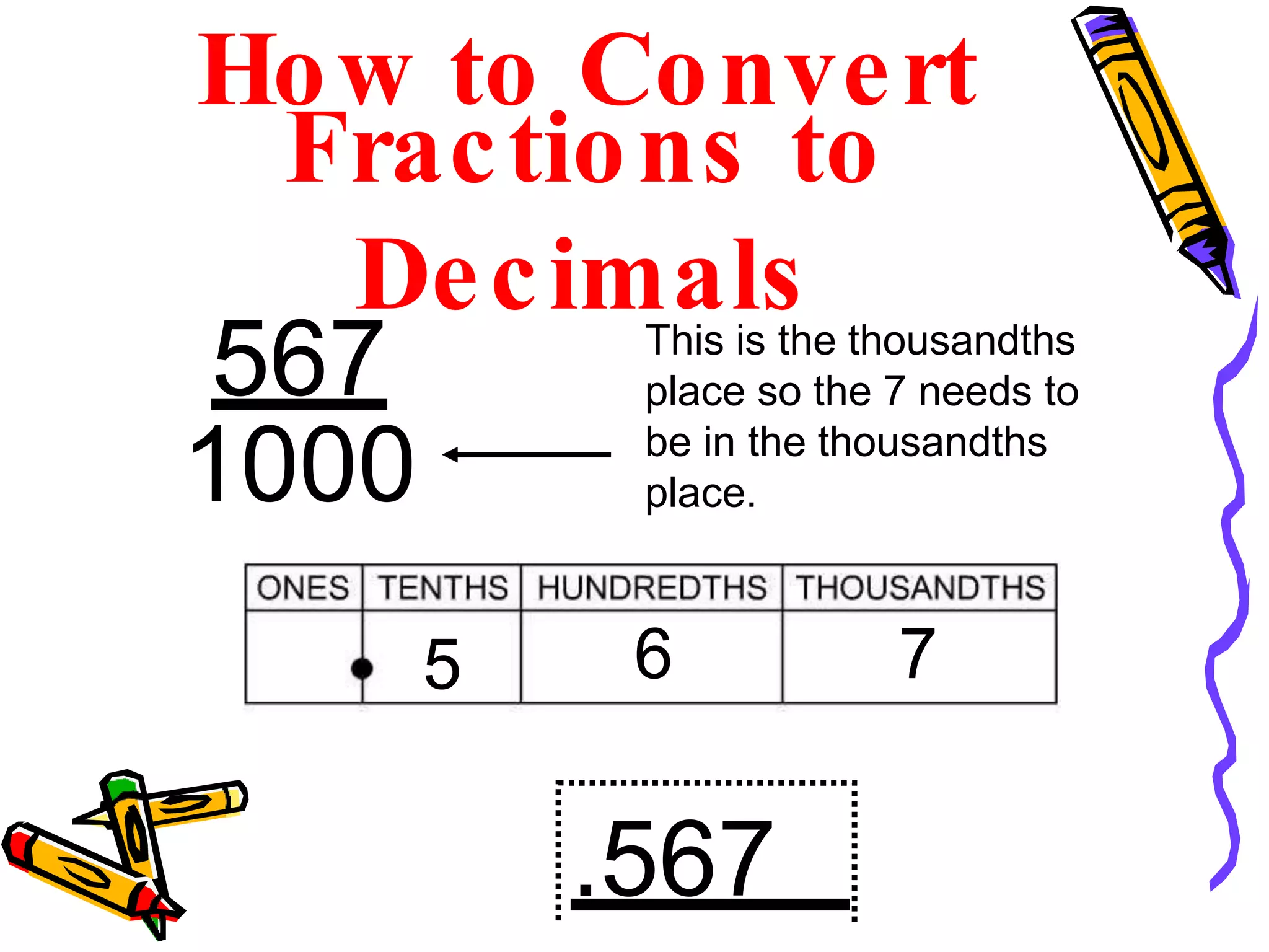 fraction-to-decimal-1233363690246342-3.pptx | Education