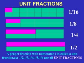 CLASS V MATHS FRACTIONS | PPT