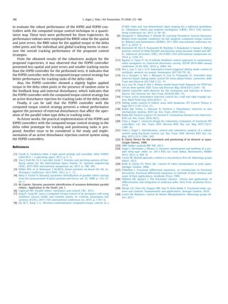 Fractional order PID for tracking control of a parallel robotic ...