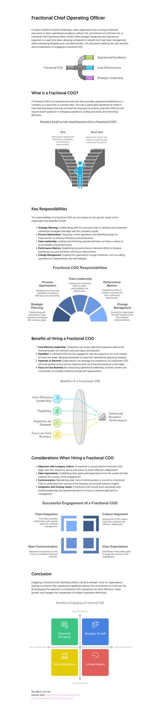 Fractional Chief Operating Officer - Maximizing Efficiency and Growth | PDF