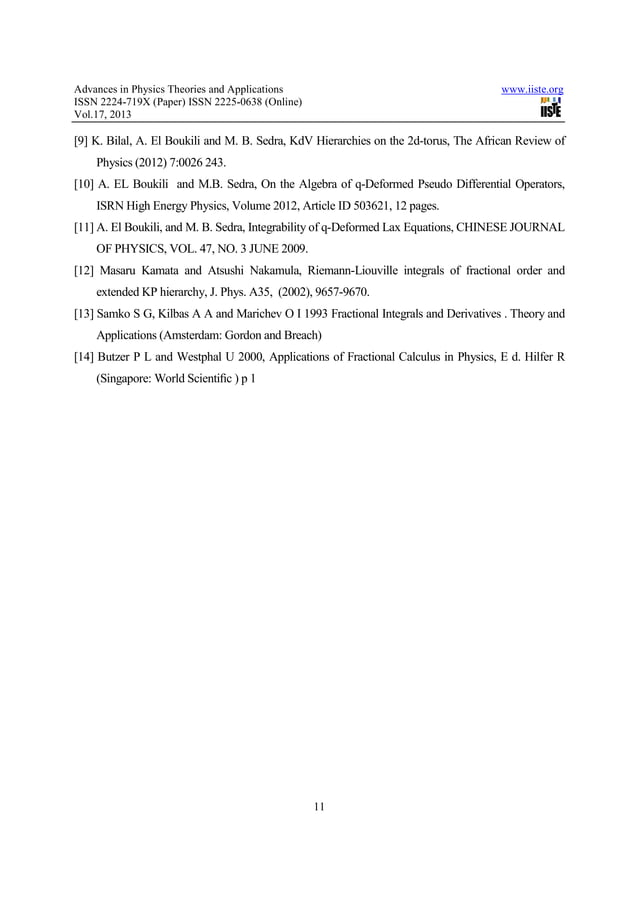 Fractional Conformal Spin Of Pseudo Differential Operators And Kp Hierarchy Pdf