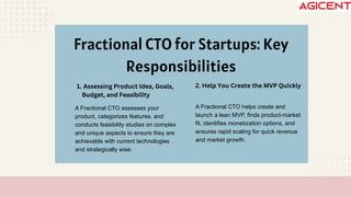 Fractional CTO for Startups: Key Responsibilities | PPT
