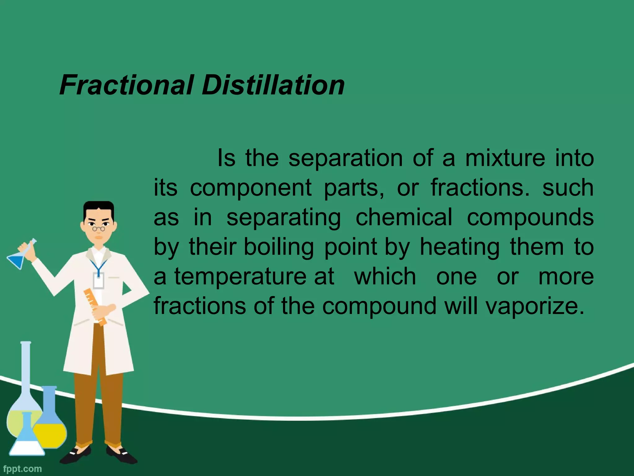 Fractional distillation | PPT