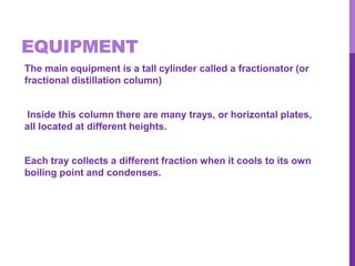 Fractional distillation | PPTX