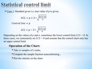 Fractional nonconforming (p – chart) | PPTX