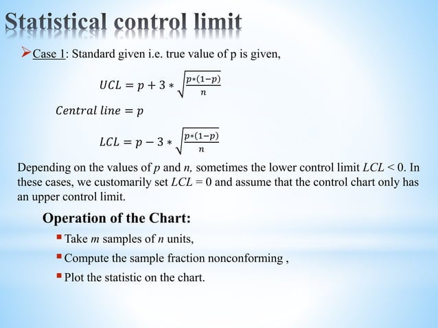 Fractional nonconforming (p – chart) | PPTX | Physics | Science