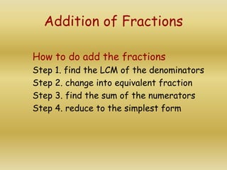 Fractional numbers | PPT
