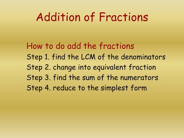 Fractional numbers | PPT