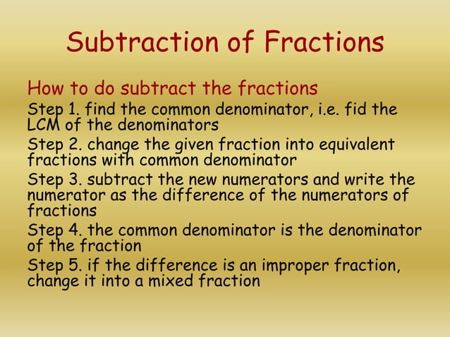 Fractional numbers | PPT