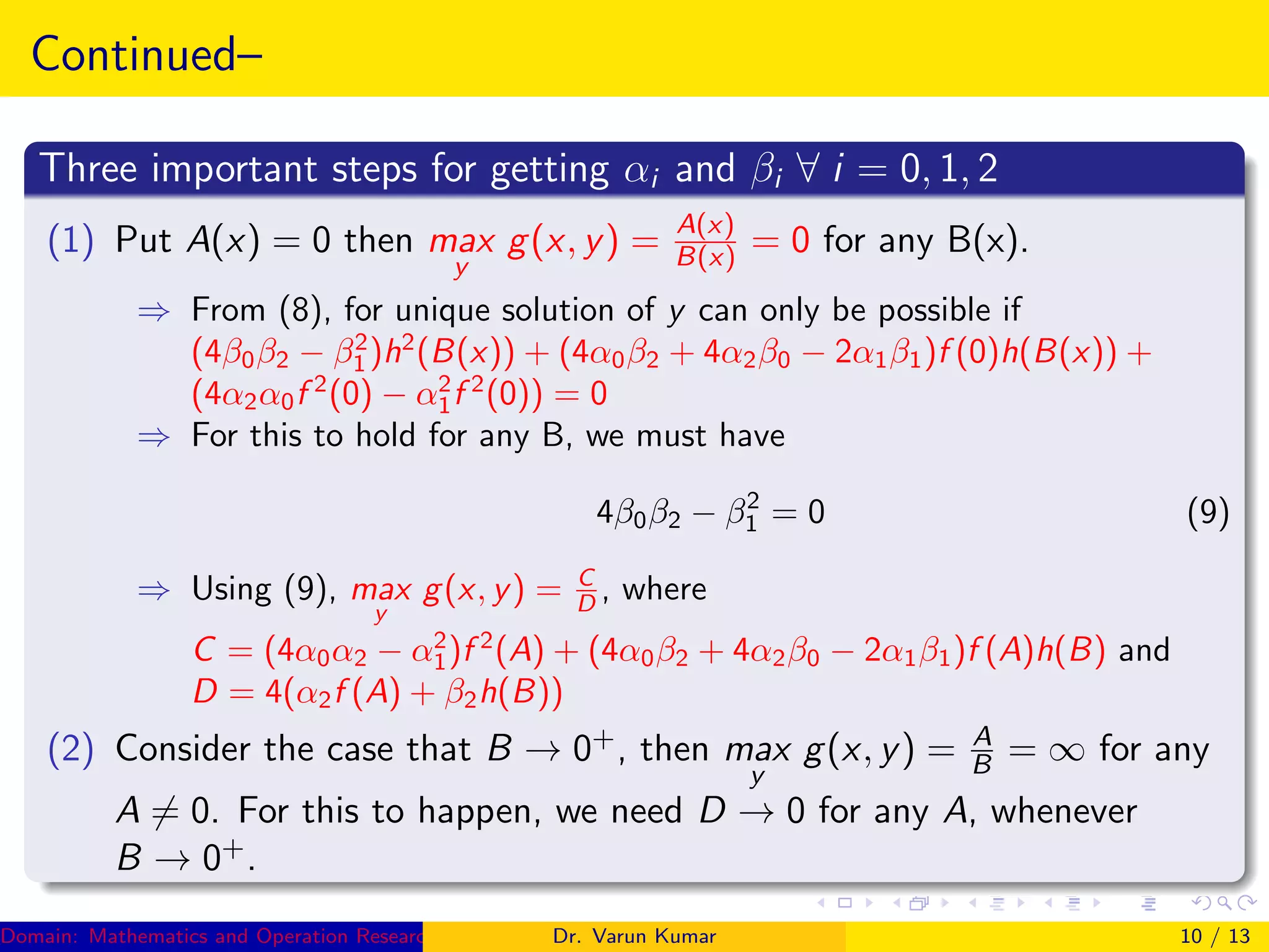 Fractional programming (A tool for optimization) | PPT