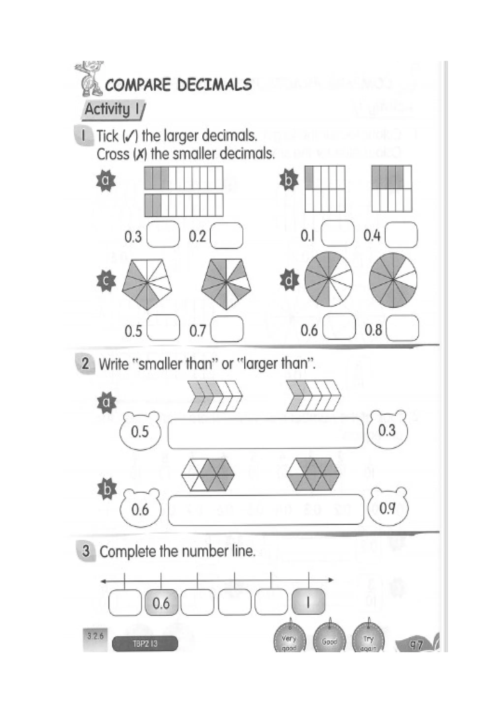Year 3 : Exercise - fraction and decimals.docx